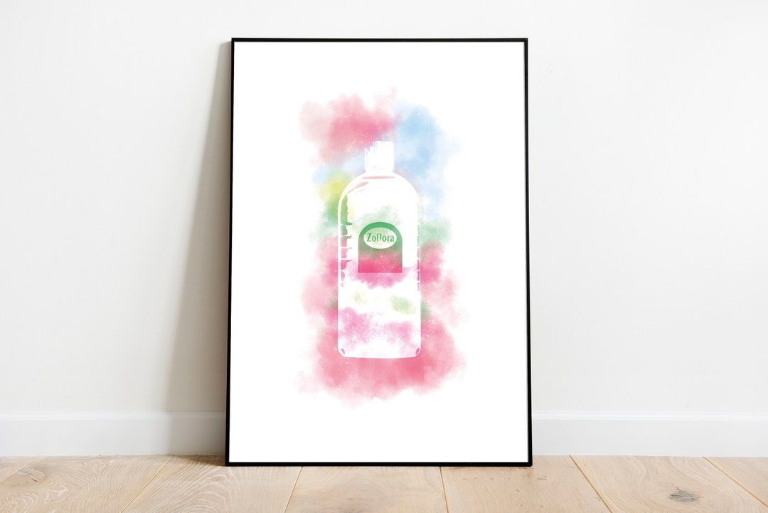 Zoflora Print Zoflo Bouquet Mrs Hinch Hinching Cleaning Home Decor ...