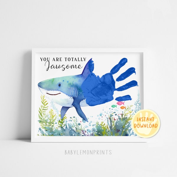 Handprint Art - Etsy