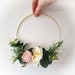 Flower Girl Hoop Floral Ring. Flower Hoop. Flower Wreath. - Etsy Canada