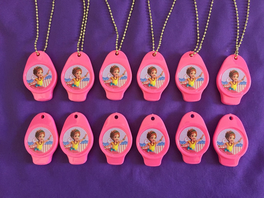 12 Fancy Nancy Whistles / With Ball Chains, Noise Makers, Party Favors ...