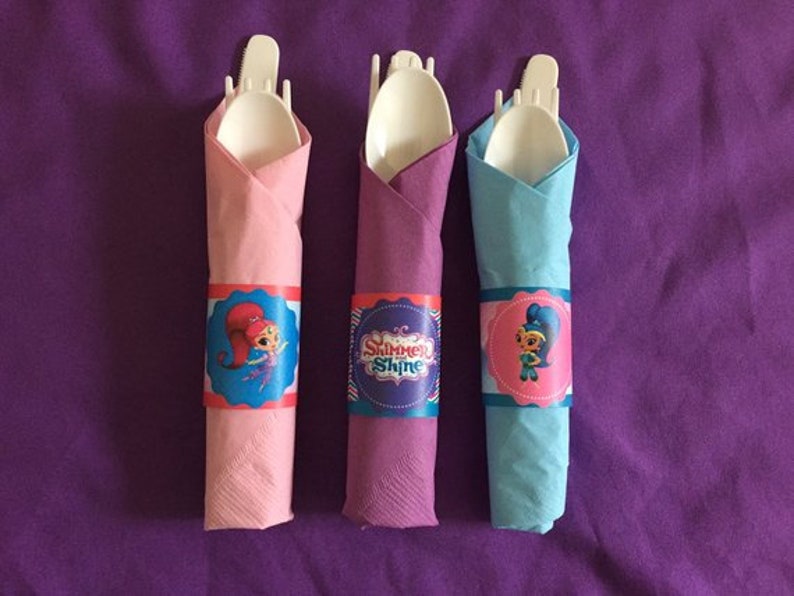 Napkin Wraps / Utensil Wraps / Cutlery Wraps set of 24 - Etsy