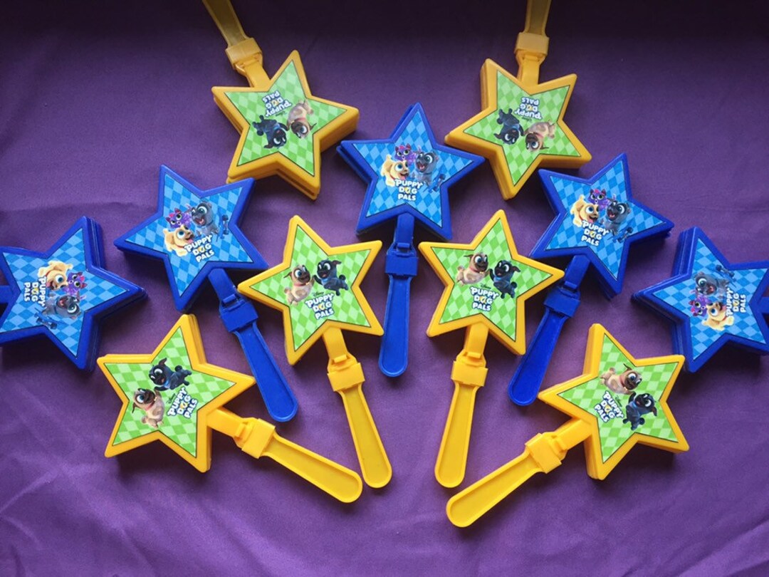 Puppy Dog Pals Star-shaped Clappers, Noise Makers, Party Favors - Etsy