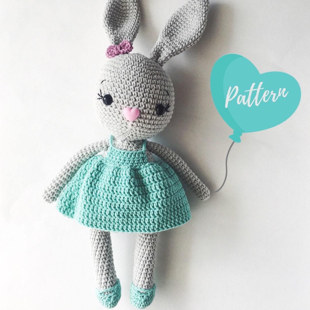 PDF Mela the Bunny/crochet Pattern *in English Only*/digital PRODUCT - Etsy