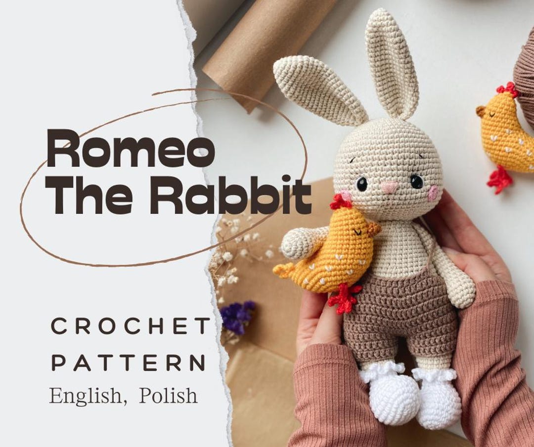 PDF Romeo the Rabbit/crochet Pattern Amigurumi in English and Polish ...