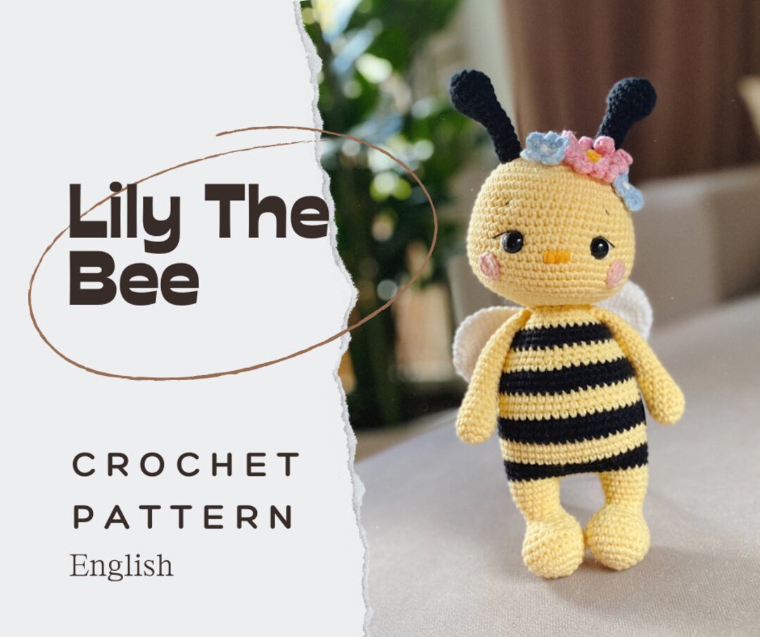PDF Lily the Bee/crochet Pattern in English/digital PRODUCT - Etsy