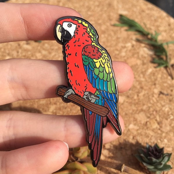Parrot Pins - Etsy