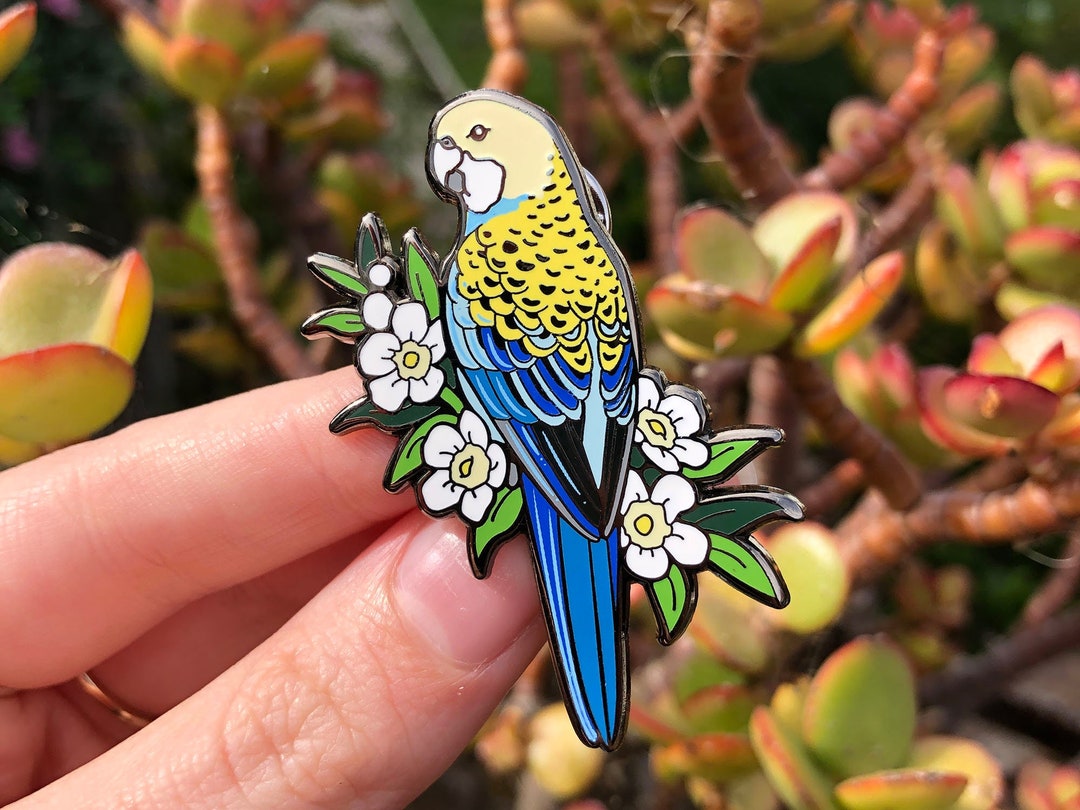 Pale-headed Rosella Hard Enamel Pin Lapel Pin Bird Pin Rosella Pin ...