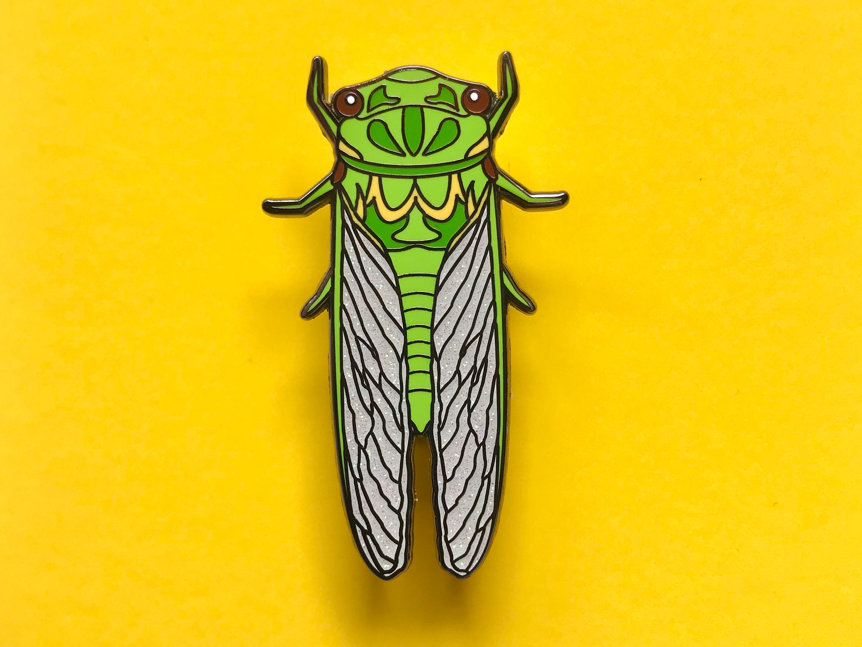 Cicada Hard Enamel Pin Cicada Variations Lapel Pin - Etsy