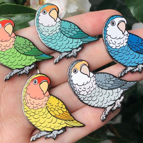 Bird Enamel Pin - Etsy