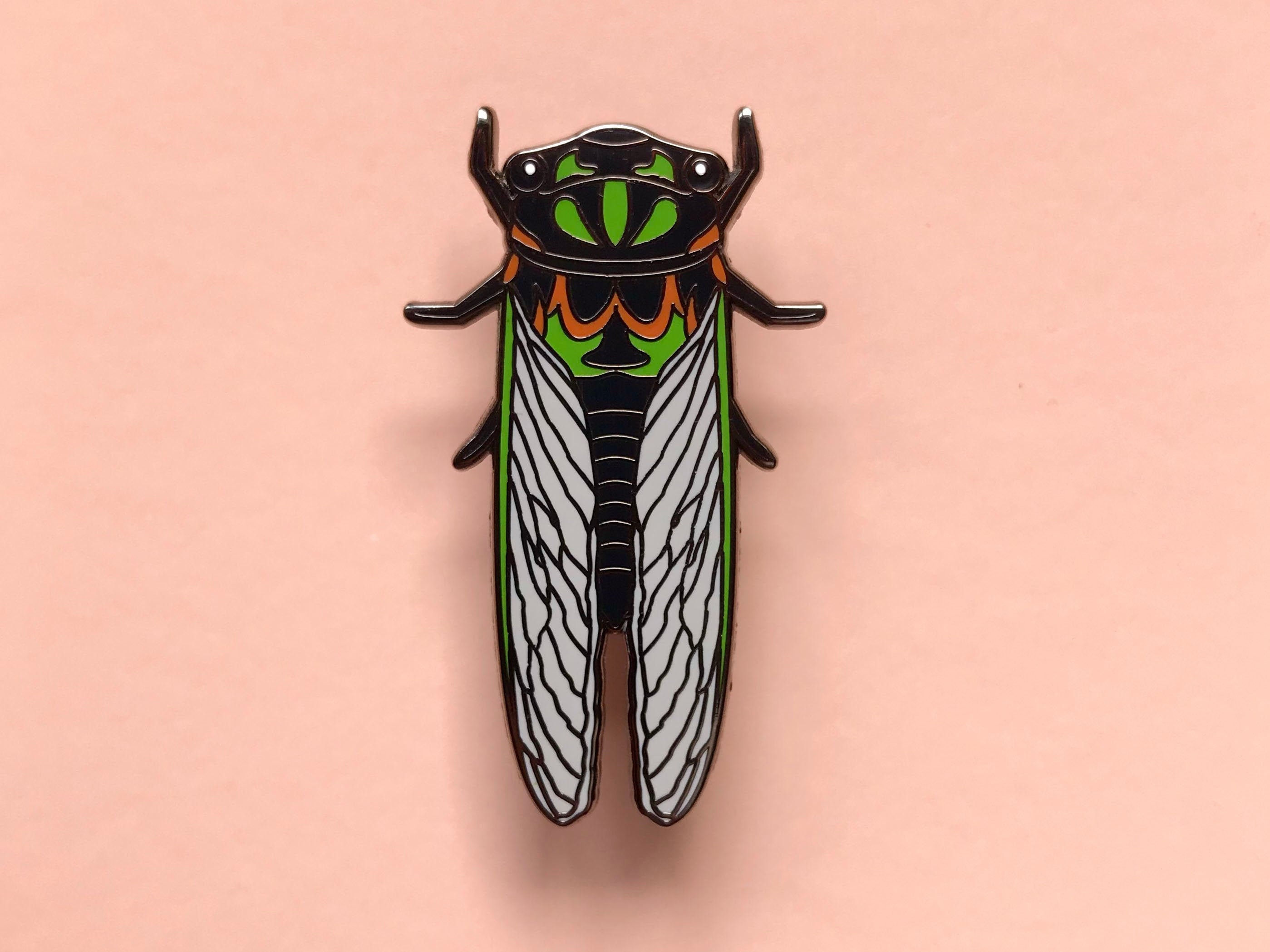 Cicada Hard Enamel Pin Cicada Variations Lapel Pin - Etsy