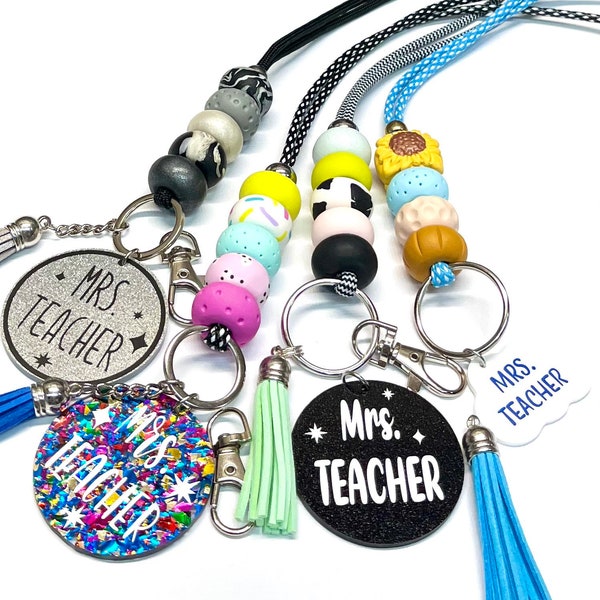 Lanyard Charm Personalized - Etsy