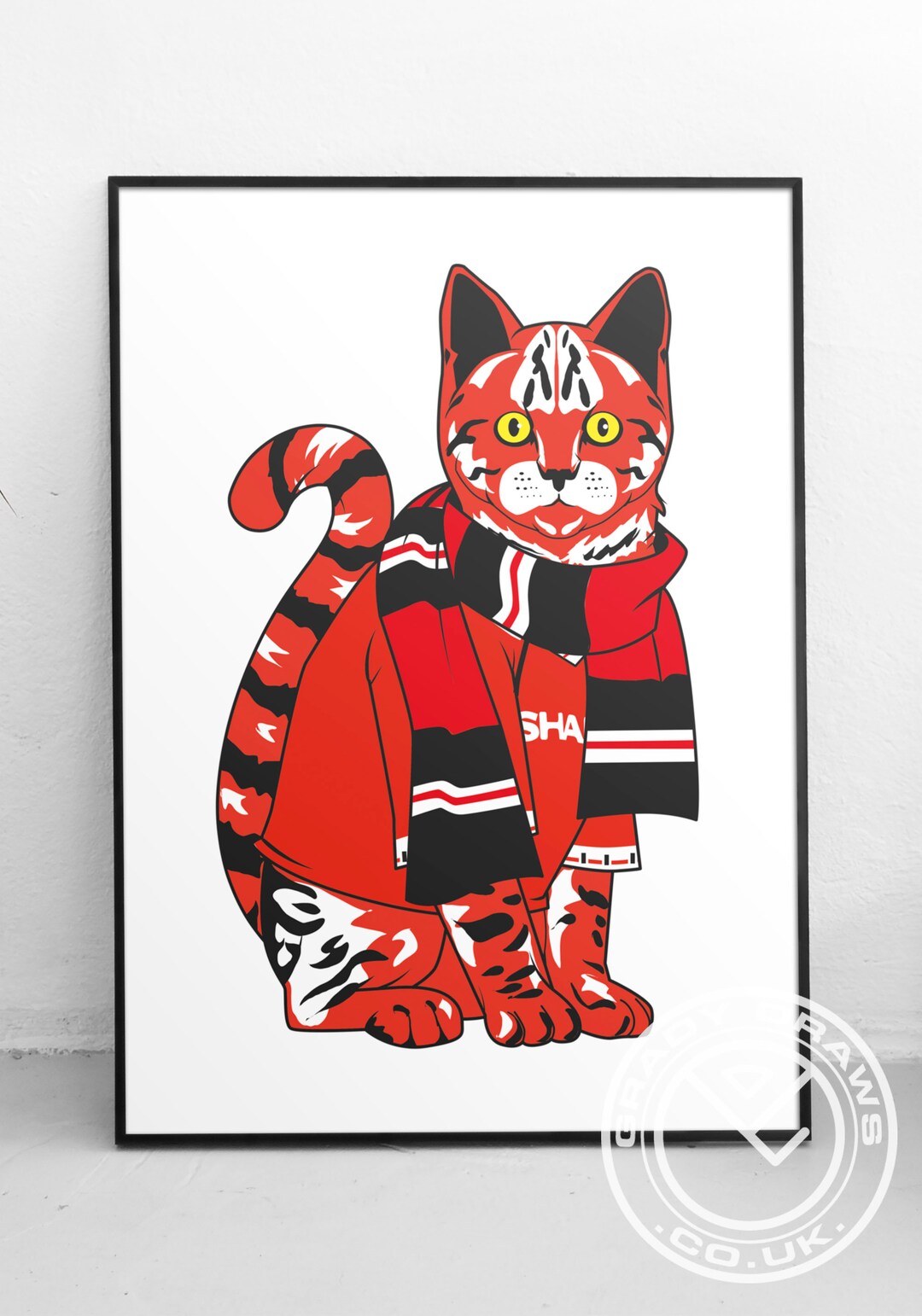 Red Devil Cat - Etsy