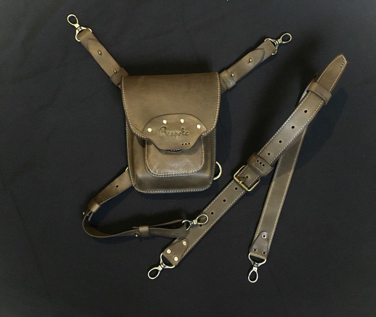 Leg Bag for Woman Hip Bag Leg Strap Leather Leg Strap Leather | Etsy