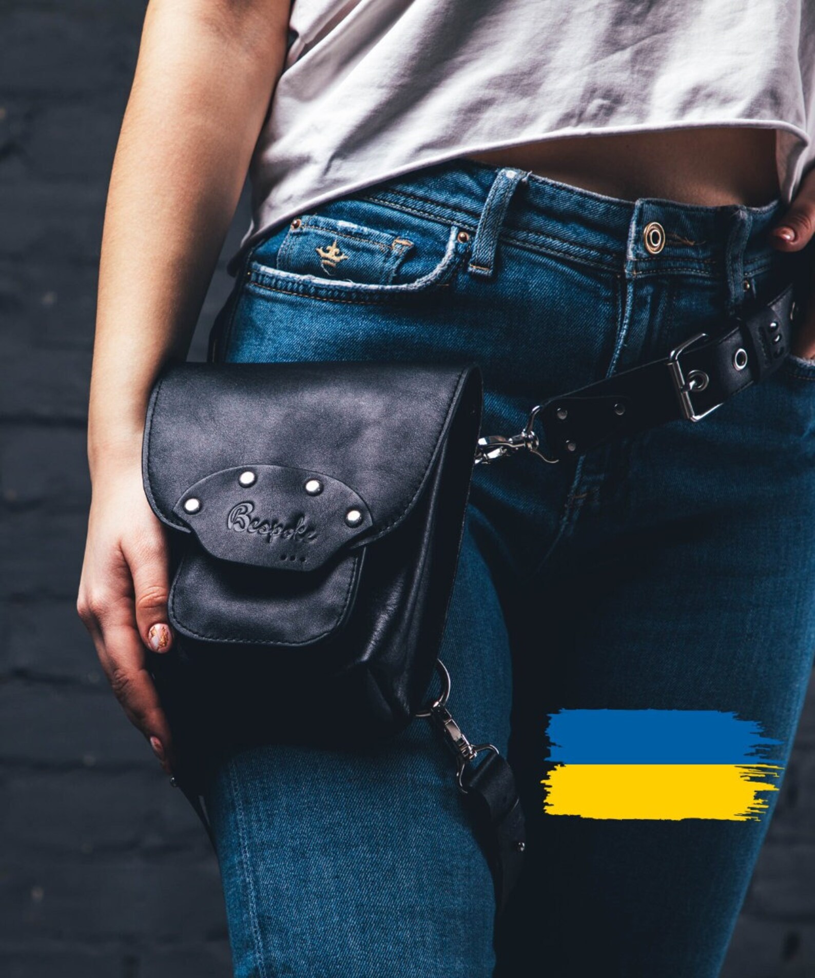 Leg Bag for Woman Hip Bag Leg Strap Leather Leg Strap Leather | Etsy