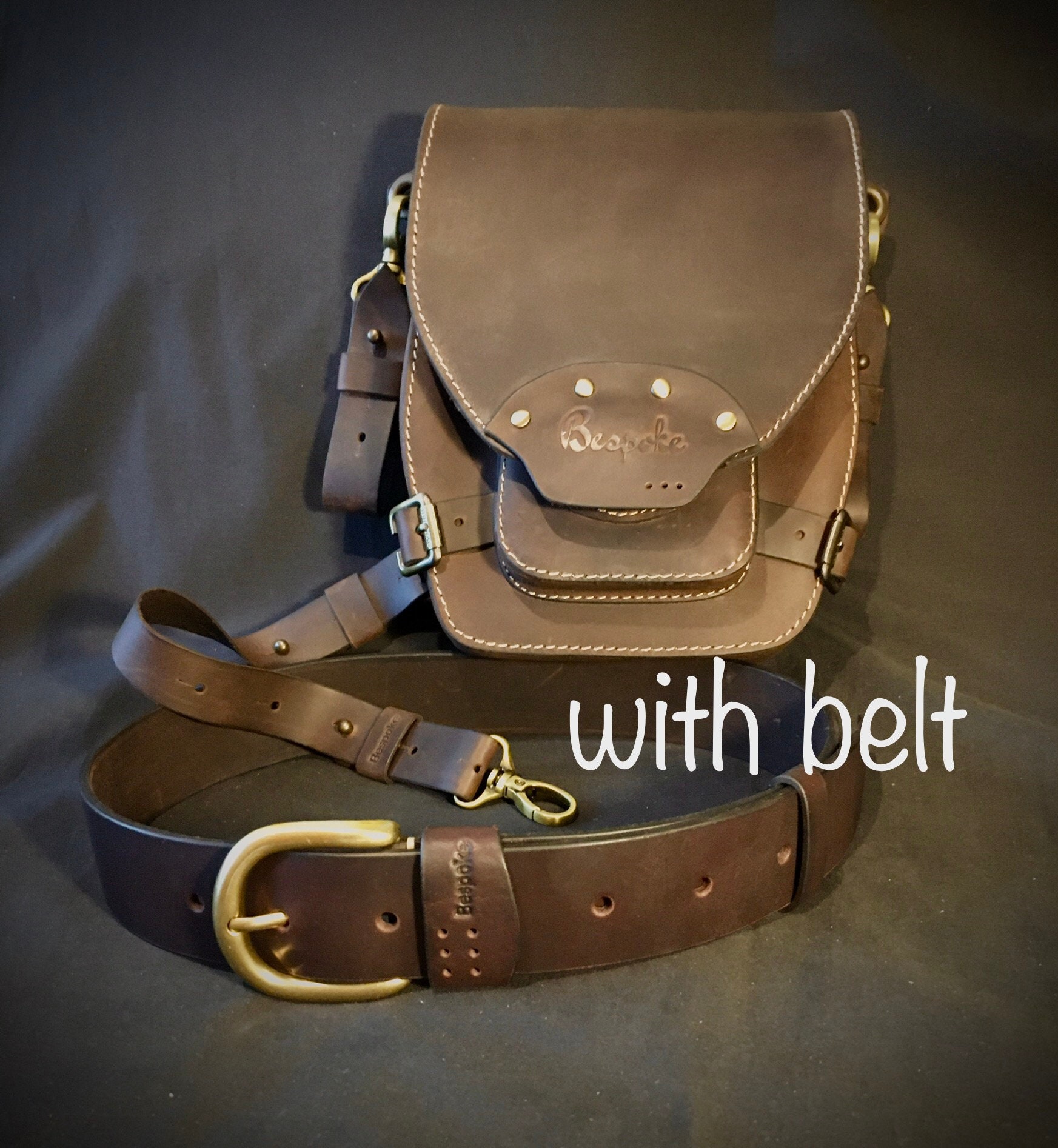 Hip Bag Man Hip Bag Leather Hip Bag Leg Strap Hip Bag Leather - Etsy