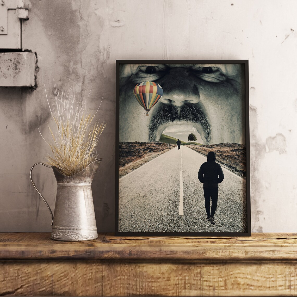 Road to Somewhere - Surrealism Poster, Surrealistic Art, Surreal Art ...