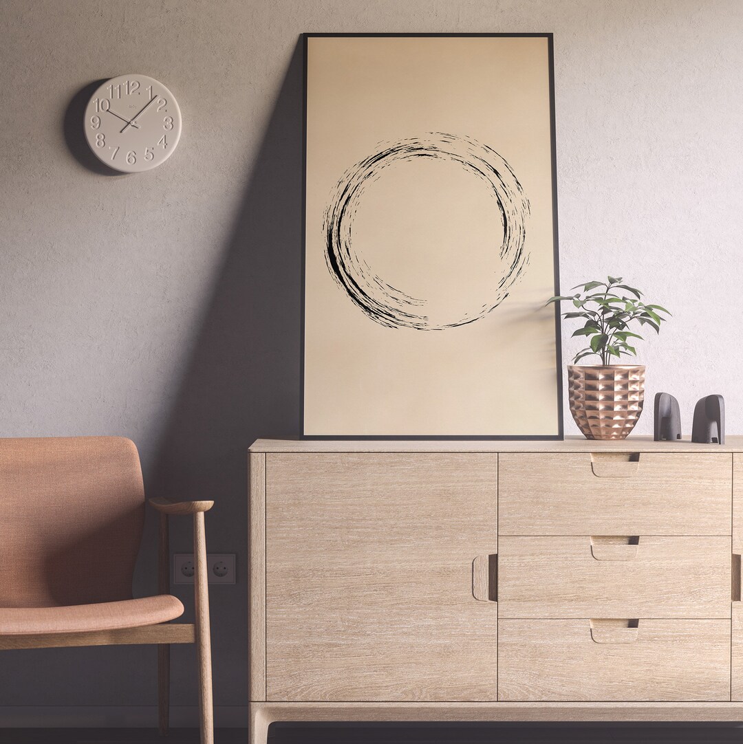 Zen Poster, Spiritual Art, Modern Art Print, Abstract Art, Calming Wall ...