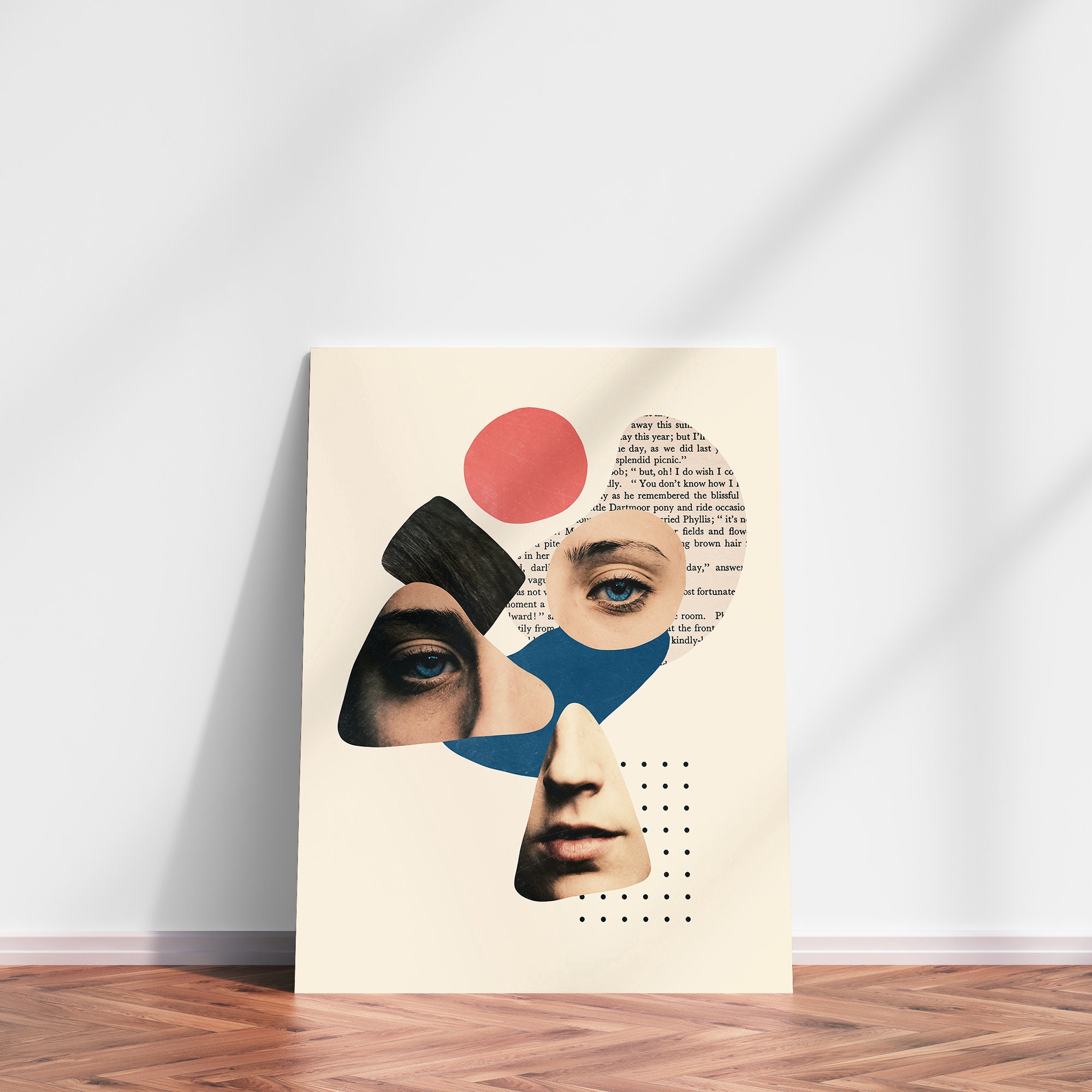Face Surrealist Poster, Surrealism, Woman Poster, Poster Art, Female ...
