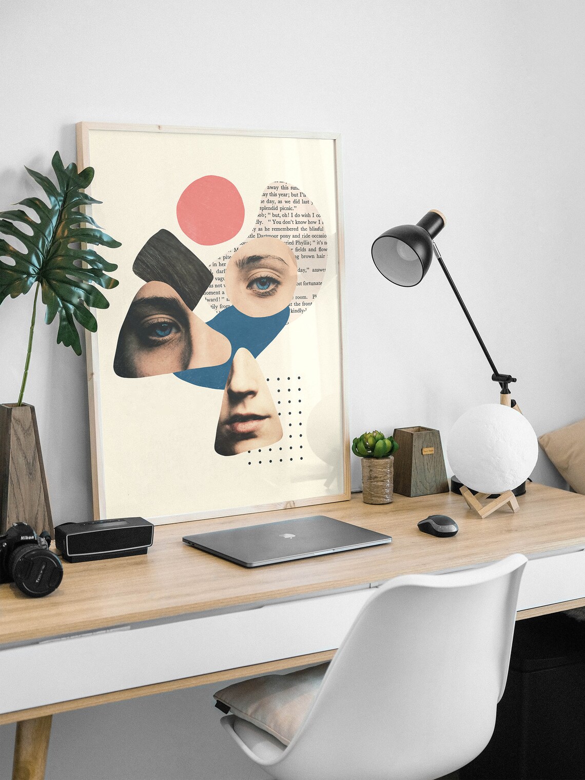 Face Surrealist Poster, Surrealism, Woman Poster, Poster Art, Female ...