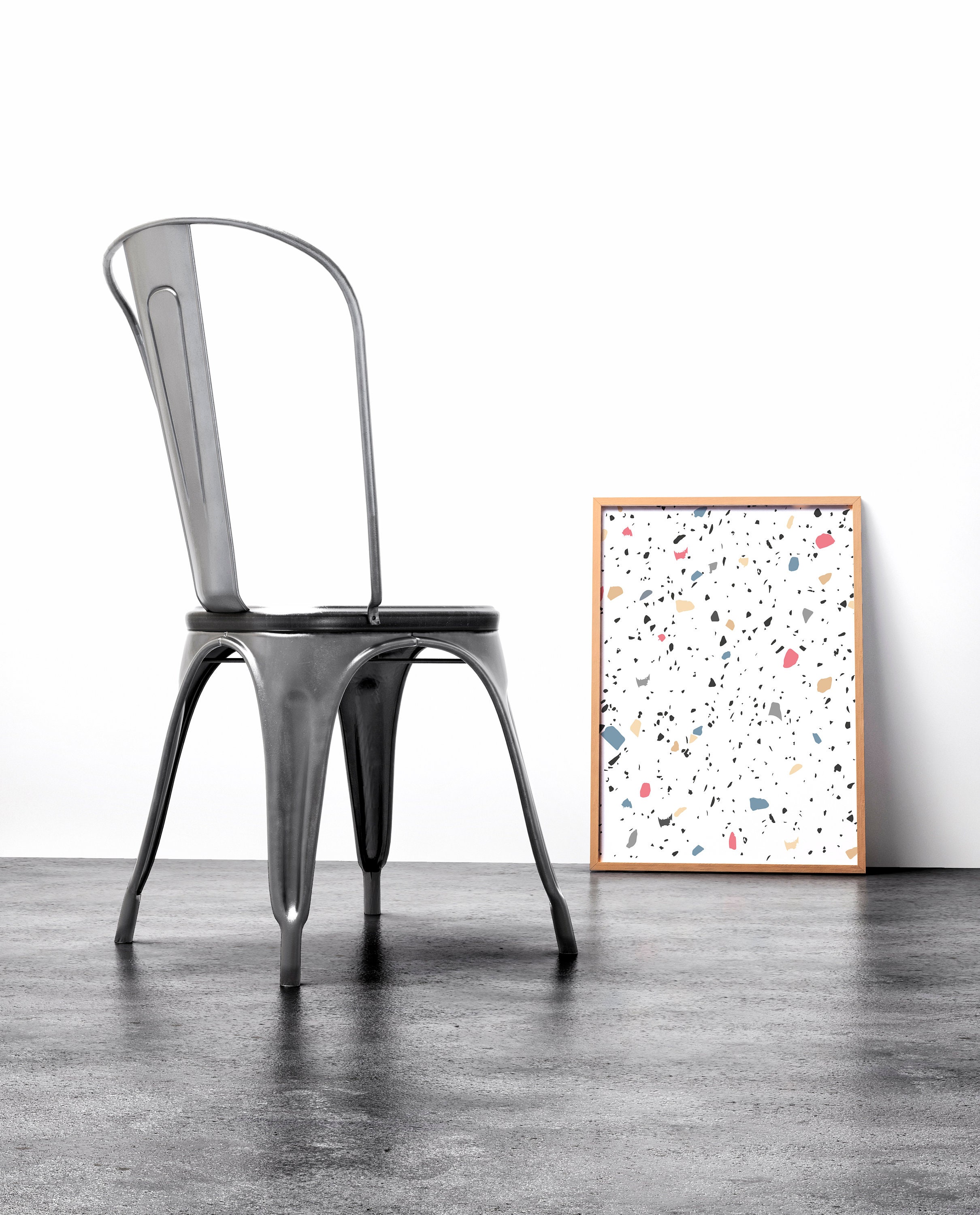 Terrazzo Print, Terrazzo Art Poster, Abstract Art Print, Abstract Wall ...