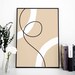 Line Art Poster, Lines Poster, Minimalist Print, Mid Century Modern, Minimal Art, Abstract ...