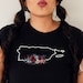 Puerto Rico Tshirtpuerto Rico State Shirtpuerto Rico Map - Etsy