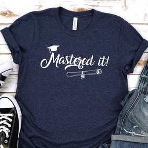 Masters Degree Shirt,masters Degree Graduation Gift,graduation Gift ...