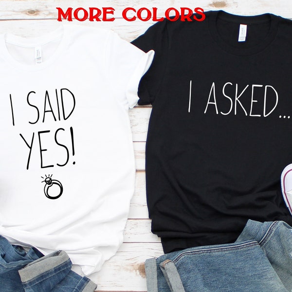 I Said Yes Shirt - Etsy