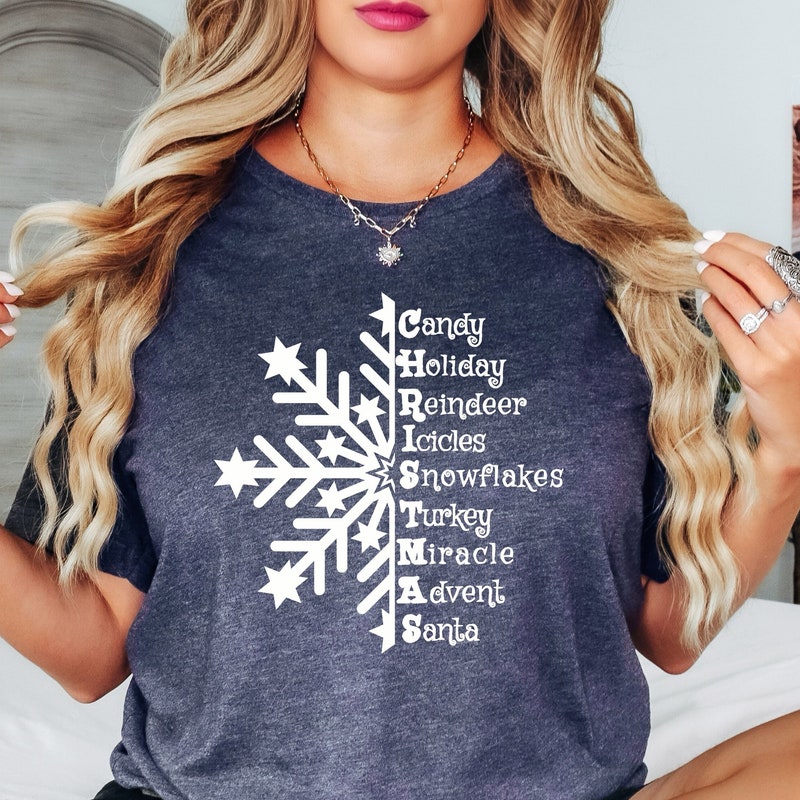 Snowflake Shirt - Etsy