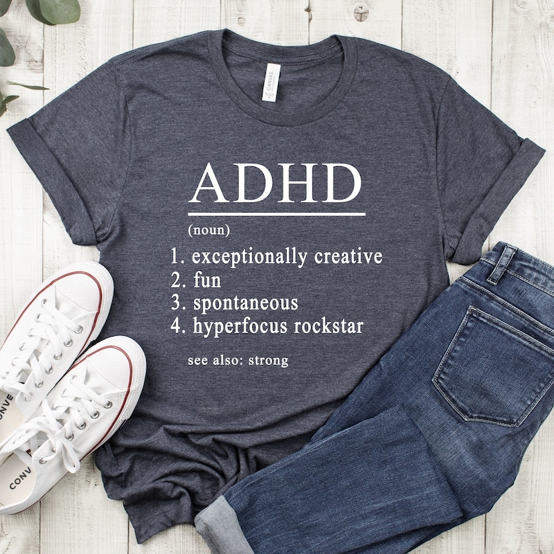 Adhd Shirt - Etsy