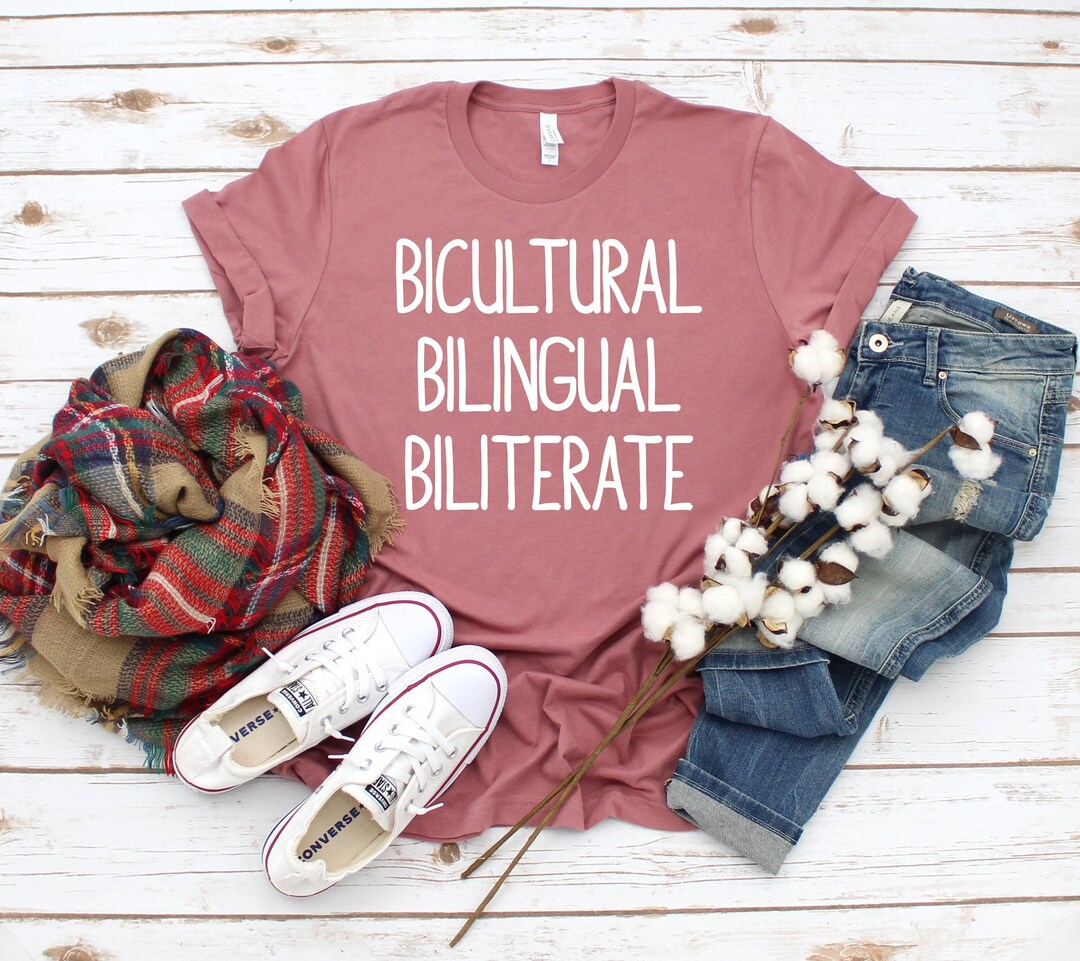 Spanish Teacher Shirt,bilingual Teacher Shirt,bicultural Bilingual ...