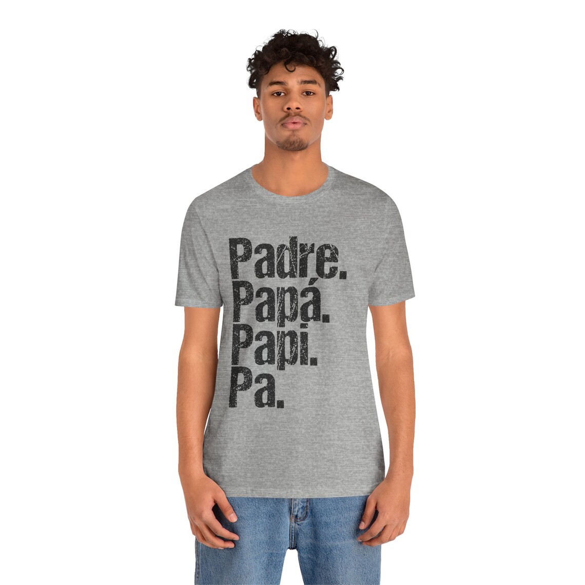 Padre Papá Papi Pa Shirt,dia De La Padre Shirt,padres Shirt,papi Shirt ...