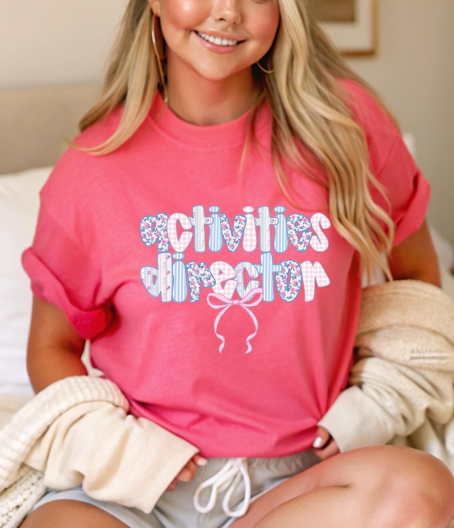 Acitvities Director Comfort Colors® Shirt,preppy Activity Shirt ...