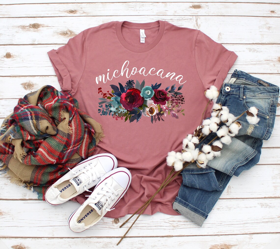 Michoacan Mexico Shirt,mexican Shirt,latina Shirt,mexican Women Tee ...