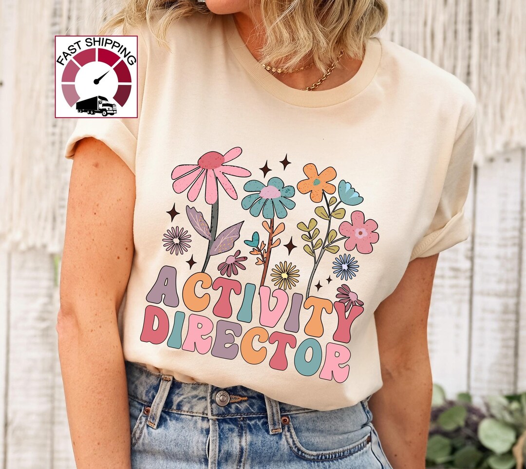 Activity Director Shirt,activity Professional Week,activities Director ...