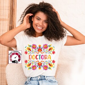 Doctora T Shirt,latina Doctora Shirt,latina Phd Graduation Shirt ...