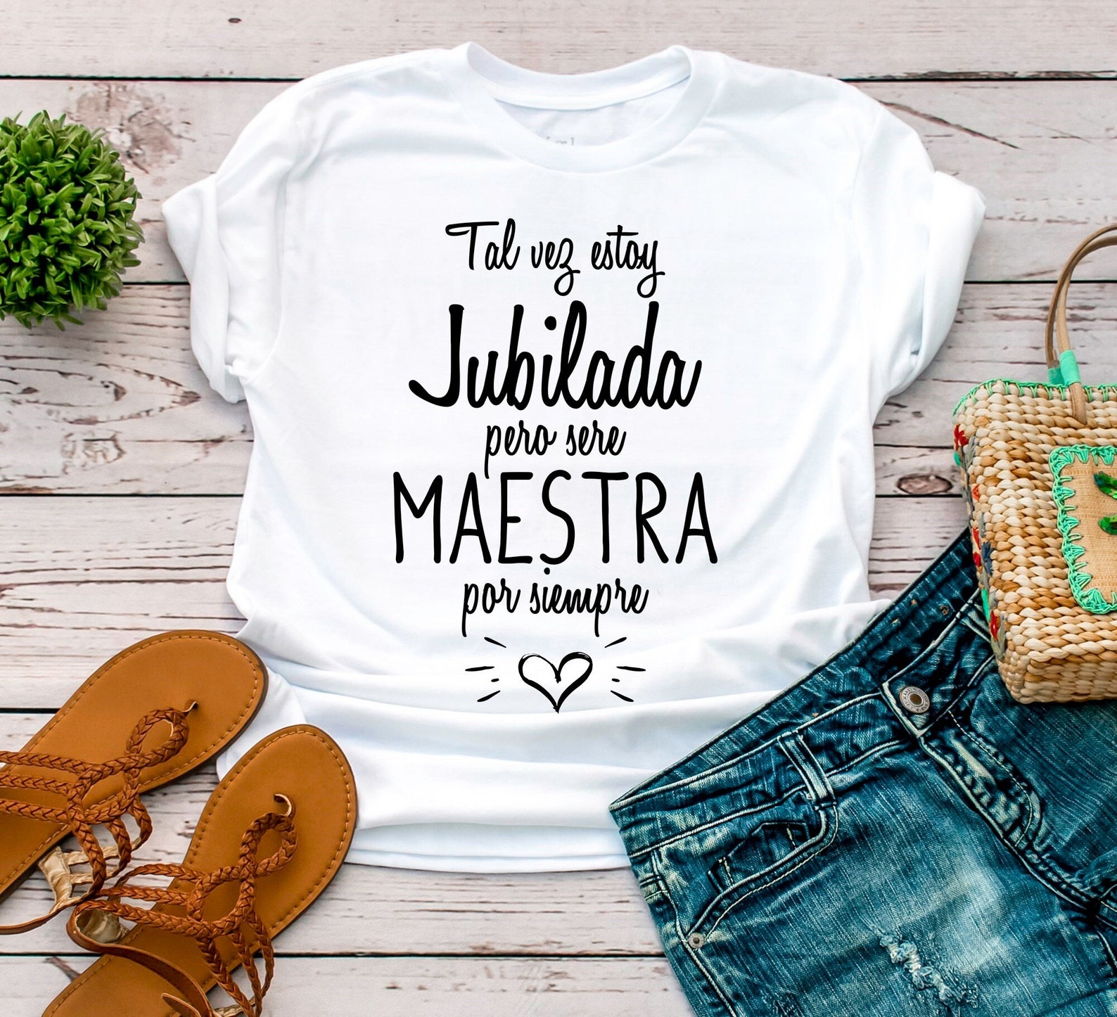 Maestra Jubilada Shirtmaestra Jubilada Giftjubilación De - Etsy