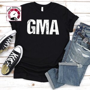 GMA Funny Grandma Shirt,gma Tshirt,gma Gift,grandparents Day Tshirt ...