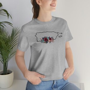 Puerto Rico Tshirt,puerto Rico State Shirt,puerto Rico Map Shirt,puerto ...