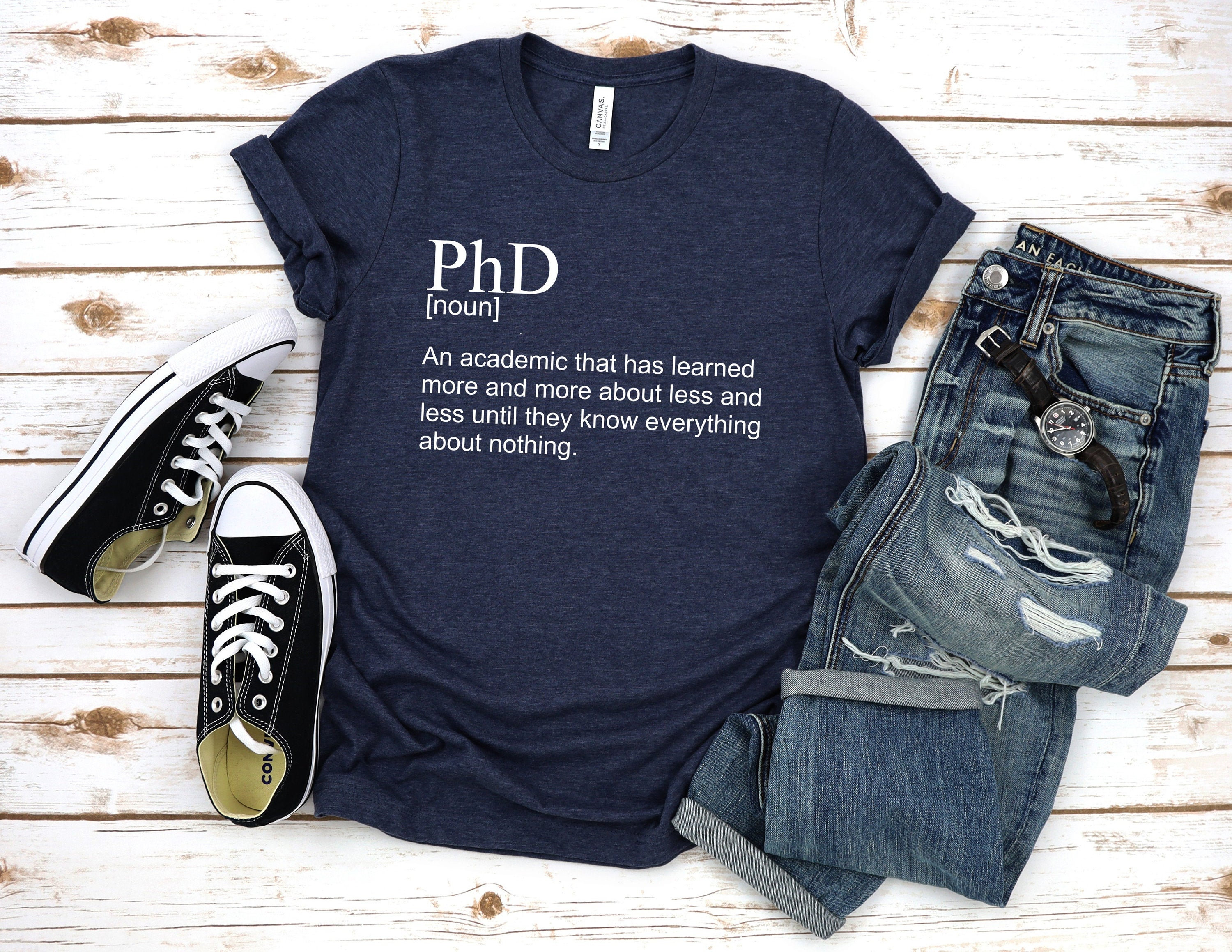 Phd Shirt,phd Definition Shirt,graduation Gift for Her,phd Graduation ...