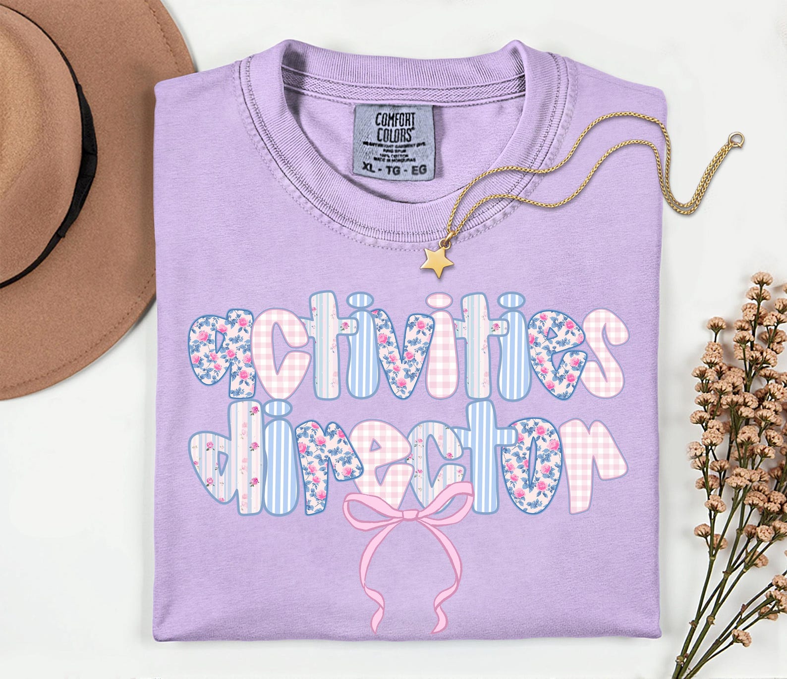 Acitvities Director Comfort Colors® Shirt,preppy Activity Shirt ...