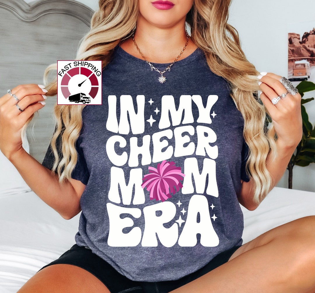 In My Cheer Mom Era Shirt,cheer Mom Tshirt,sport Mom Tshirt,mothers Day ...