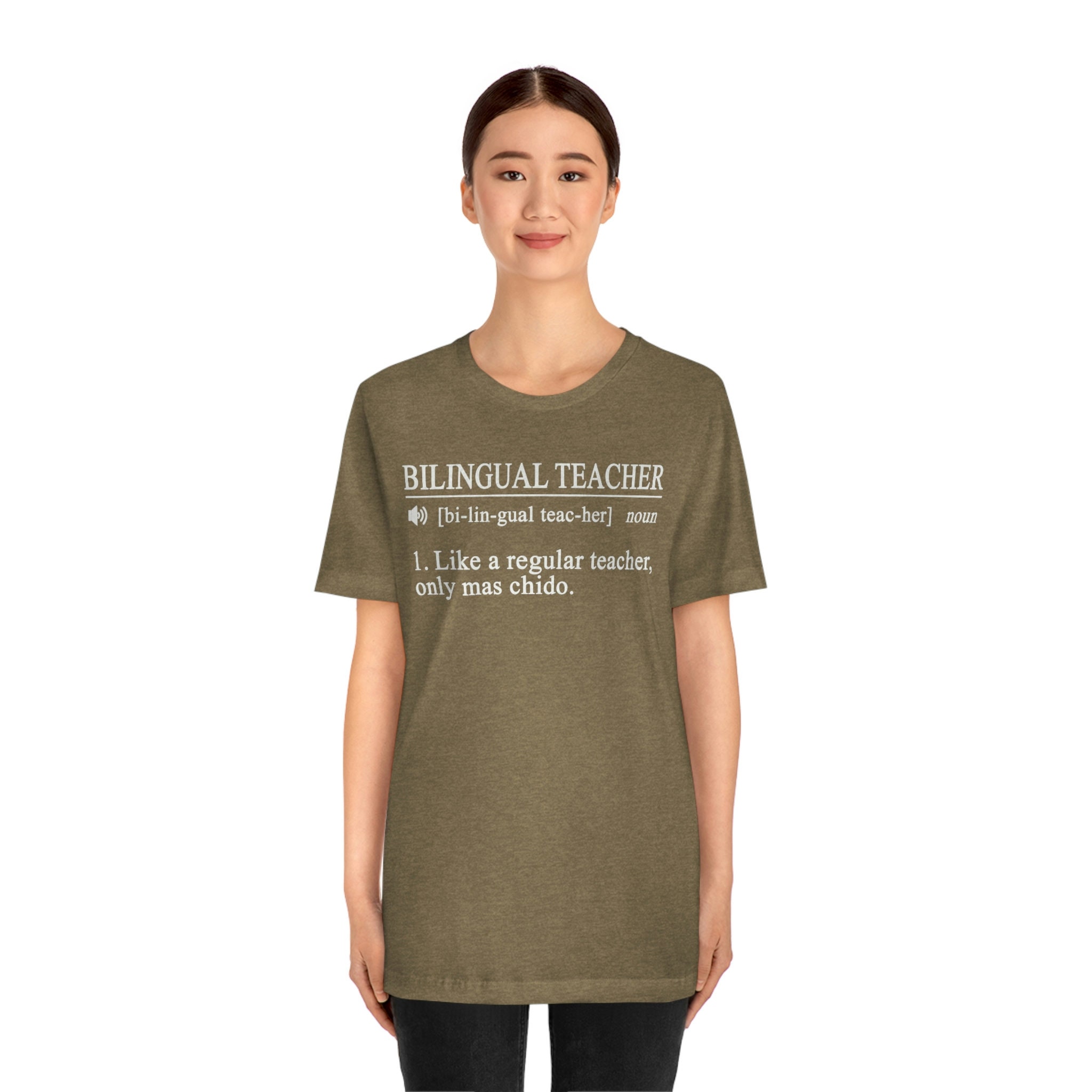 Maestra Bilingue Definition Shirt,bilingual Teacher Shirt,spanish ...