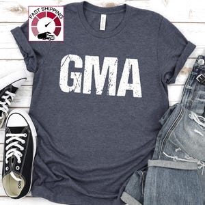 GMA Funny Grandma Shirt,gma Tshirt,gma Gift,grandparents Day Tshirt ...