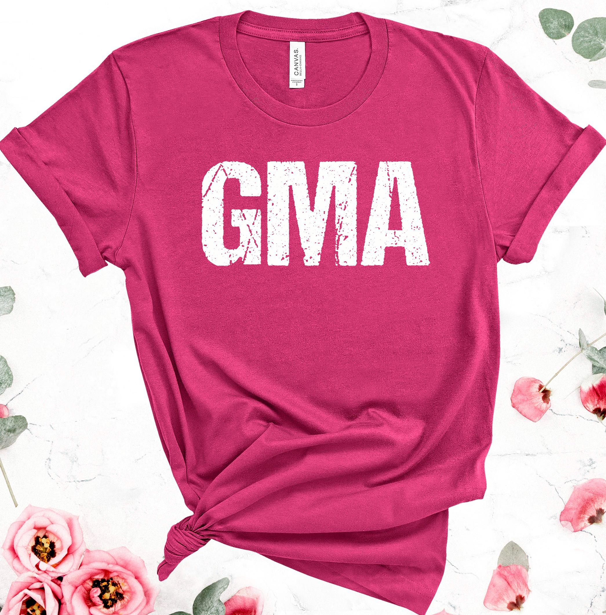 GMA Funny Grandma Shirt,gma Tshirt,gma Gift,grandparents Day Tshirt ...