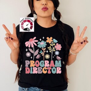 Wildflower Program Director Shirt,event Manager Tshirt,program ...