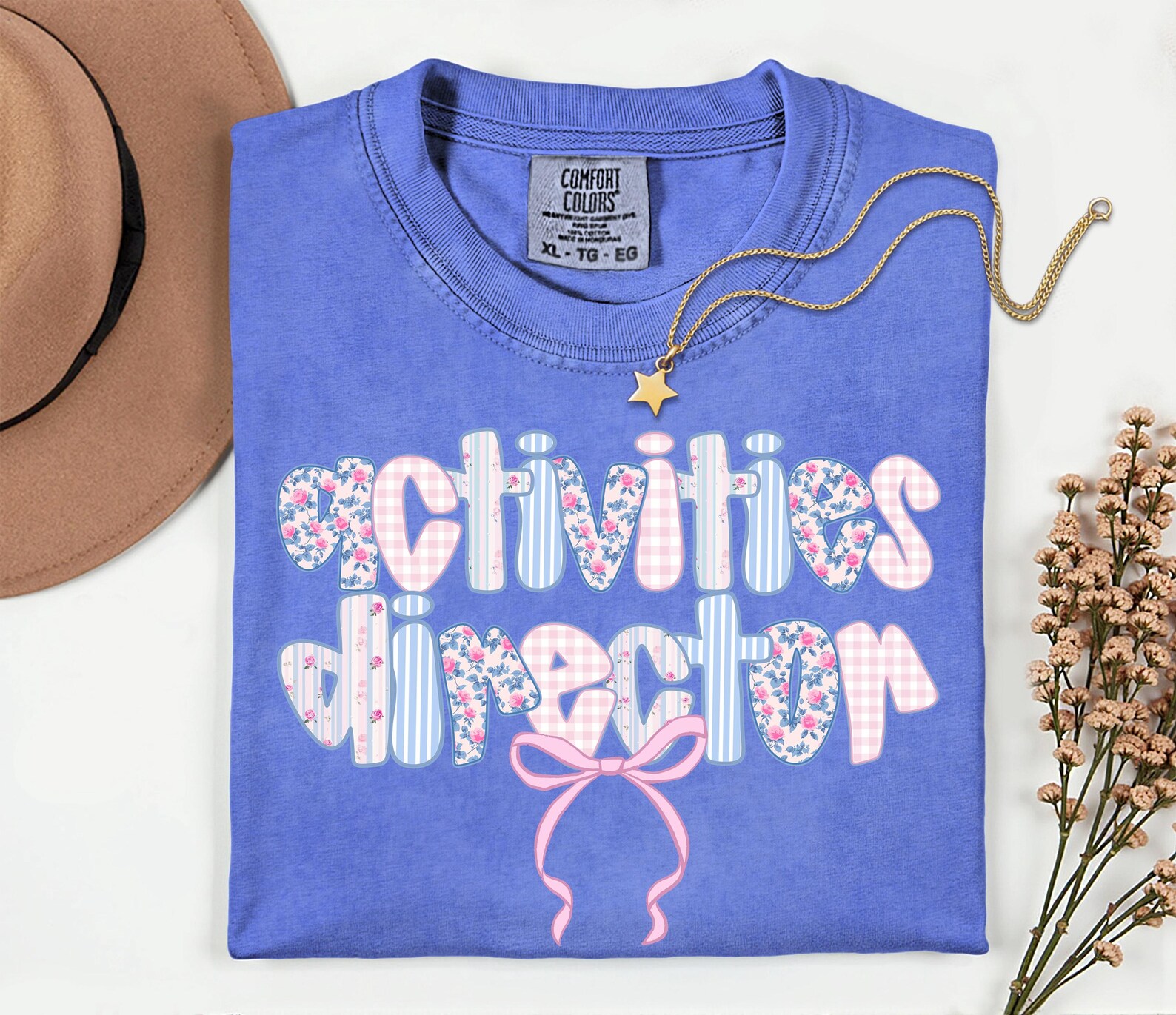 Acitvities Director Comfort Colors® Shirt,preppy Activity Shirt ...