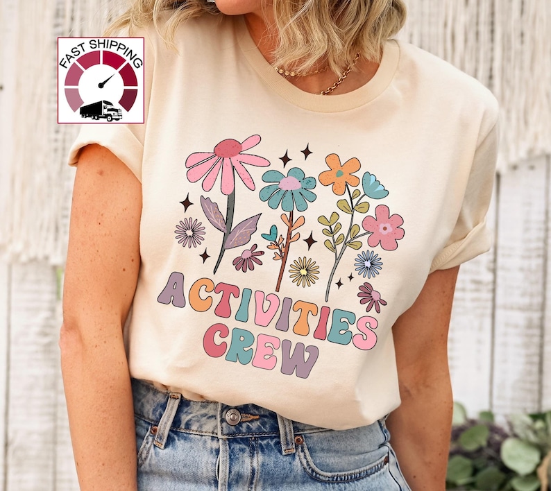Activities Crew Shirt,activity Sqad Tshirt,activity Team Top,program ...