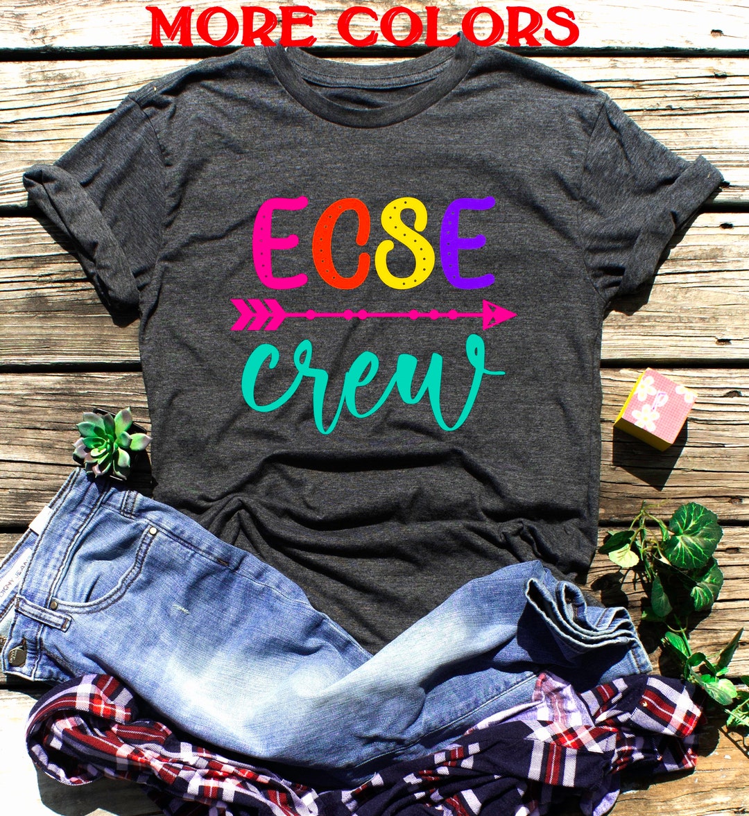 ECSE Shirt,special Education Teacher Shirts,early Childhood Educator ...