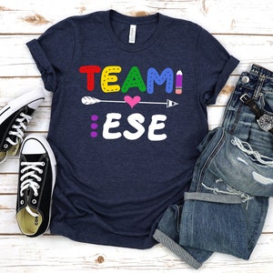 ESE Team Shirt,special Education,ese Shirt,ese Teacher,ese Florida ...
